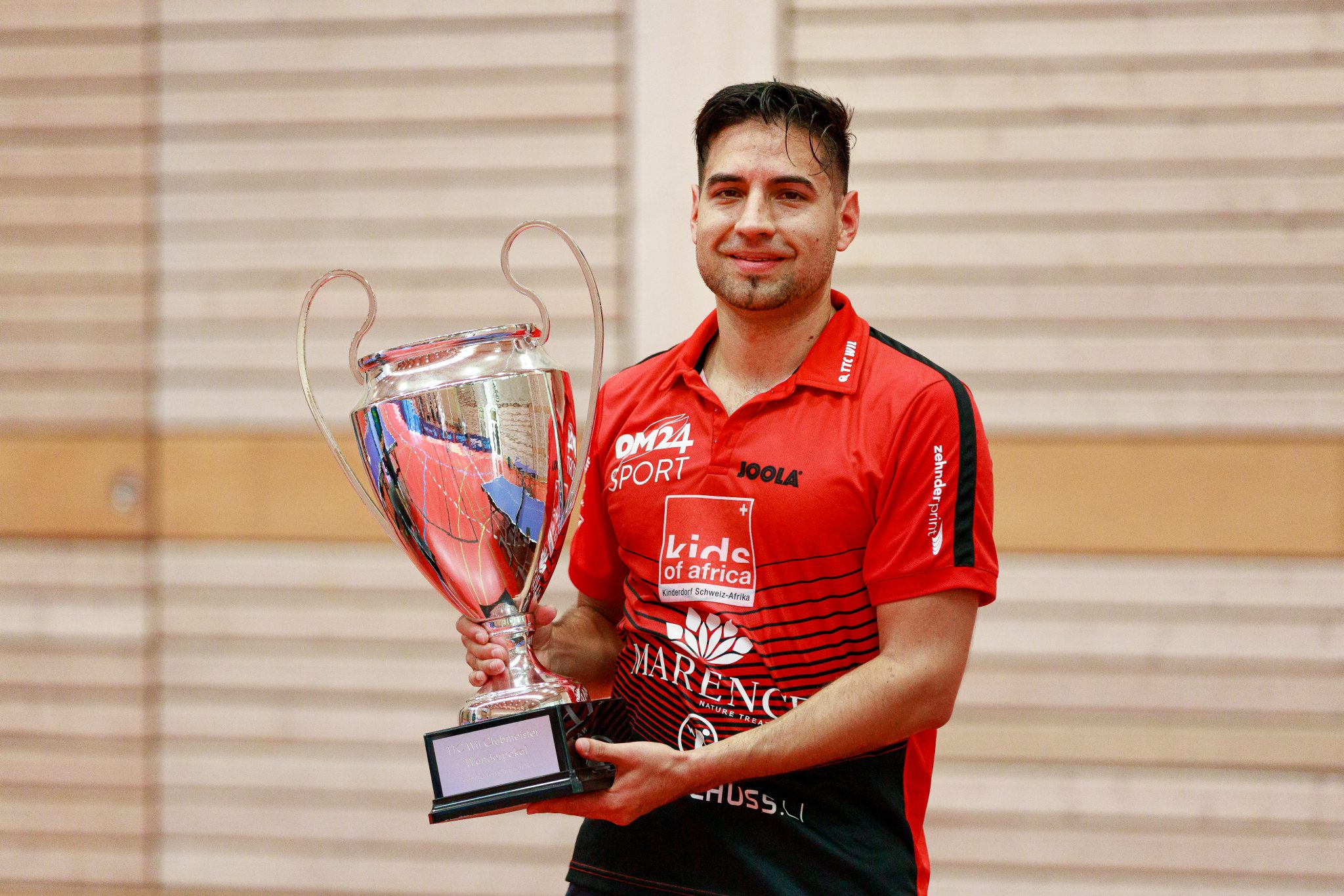 Christian Hotz gewinnt die Clubmeisterschaften des TTC Wil zum siebten ...